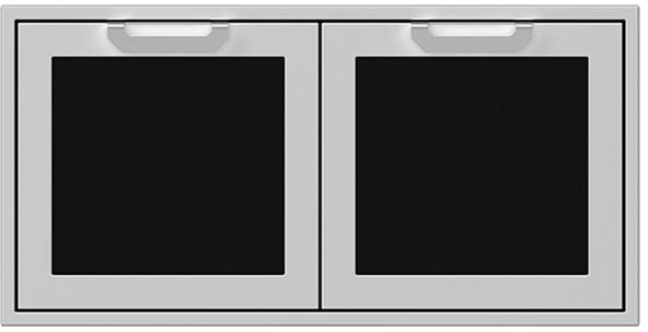 Hestan AGAD42BK 42 Inch Double Storage Doors with Welded Body ...