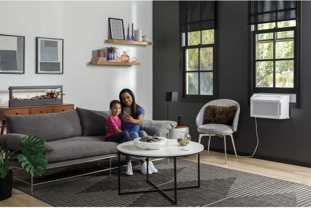 GE AHTT08BC Profile ClearView™ Window Smart Air Conditioner with Flex ...