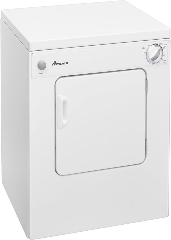 Amana AMWADREW3 Stacked Washer & Dryer Set with Top Load Washer and ...