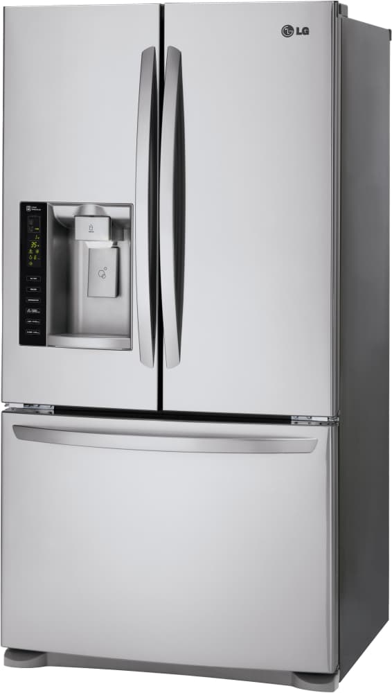 LG LFX25973ST 36 Inch French Door Refrigerator with 24.7 cu. ft ...