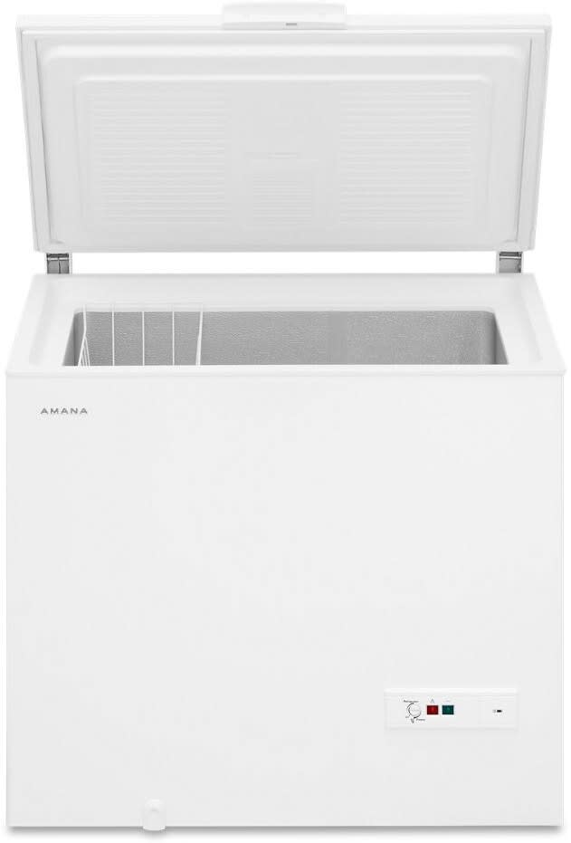 Amana AQC0902LW 40 Inch Freestanding Chest Freezer with 9 cu. ft ...