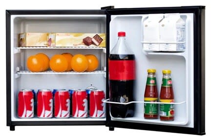 mini refrigerator freezerless