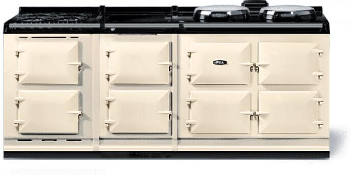 AGA AR7783WGLIN 83 Inch Freestanding Dual Fuel Range with 2 Hotplates ...