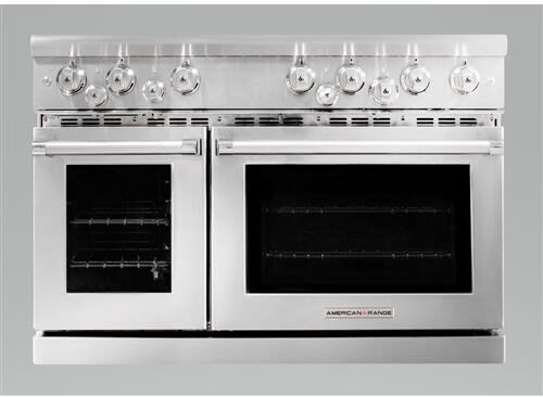 American Range ARROB486GDDFN 48 Inch Freestanding Dual Fuel Range with ...