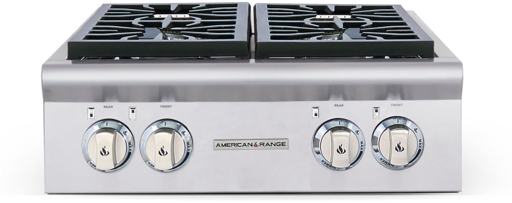 American Range ARSCT244L 24 Inch Gas Rangetop with 4 Sealed Burners ...