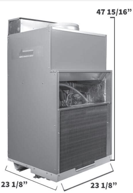Amana AVH183H35AXXX 18,600 BTU Vertical Terminal Air Conditioner with ...