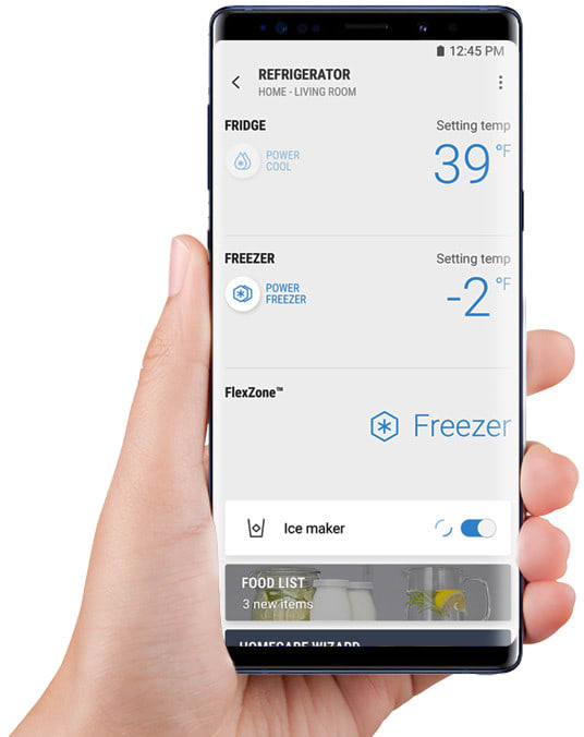 Samsung RF24R7201SR 36 Inch Counter Depth 4 Door French Door ...