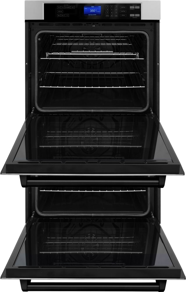 ZLINE AWDZ30MB 30 Inch Double Electric Wall Oven with 10 cu. ft. True ...