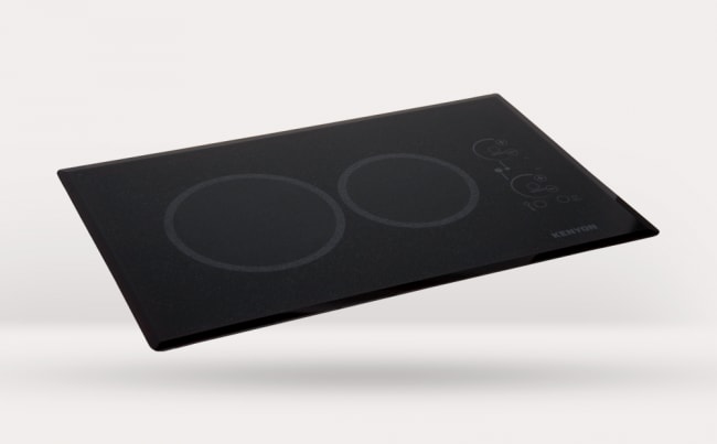 Kenyon B41540L 23 Inch Electric Cooktop with 2 Elements, Ceramic Glass ...