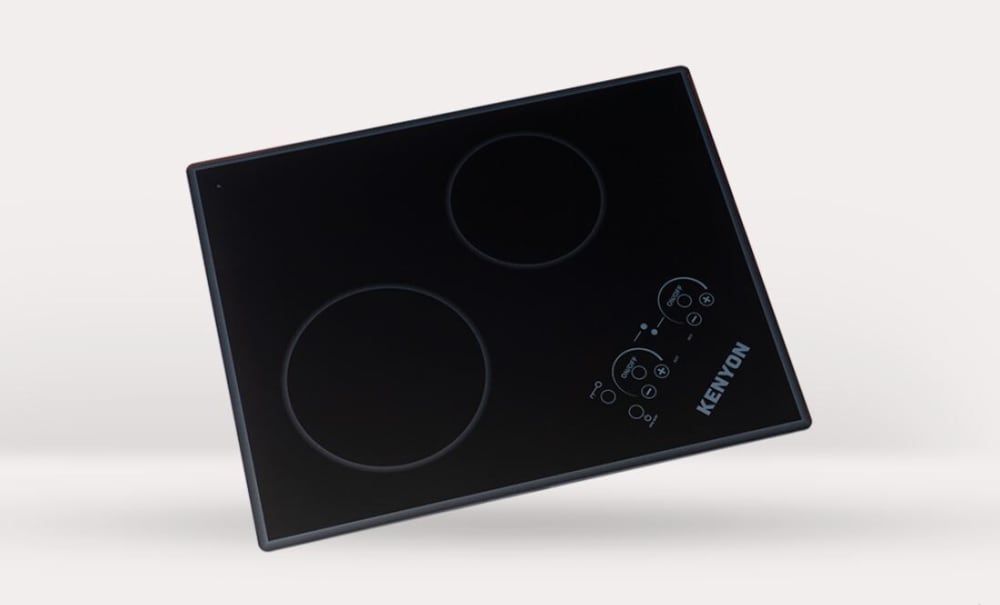 Kenyon B41798 21 Inch Electric Cooktop with 2 Element Burners, Durable ...