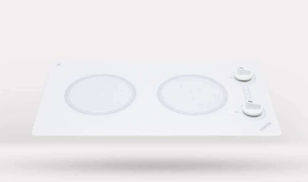 Kenyon B49515 21 Inch Electric Cooktop with 2 Elements, Ceramic Glass ...