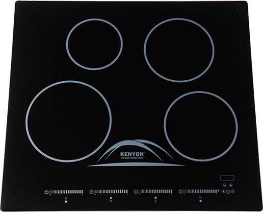 Kenyon B80405 24 Inch Bridge Induction Cooktop with 4 Element Burners ...