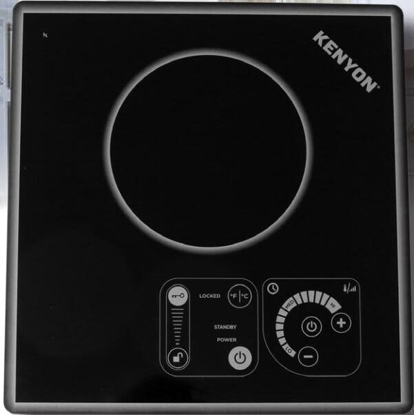 Kenyon B81201 12 Inch Induction Cooktop with 1 Small Element Burner ...