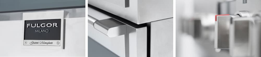 Fulgor Milano F6PDF366S1 36 Inch Freestanding Dual Fuel Range with Four ...