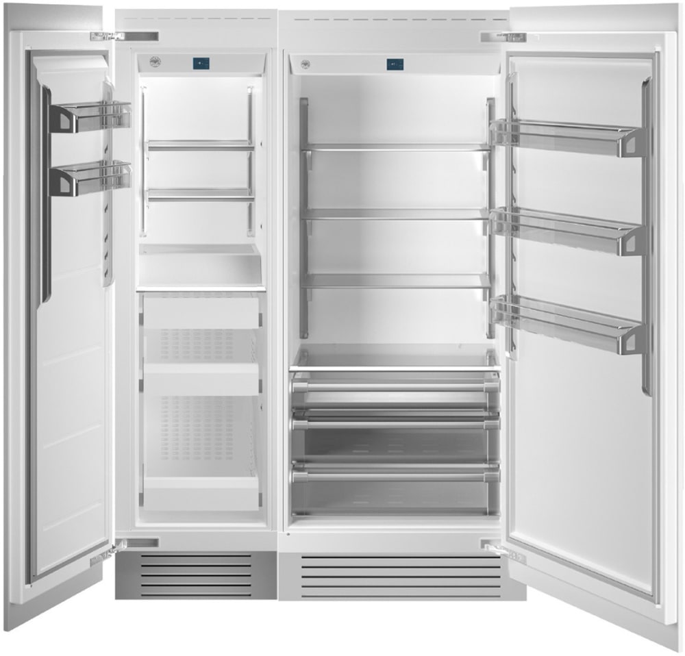 Bertazzoni BEREFFR19 Column Refrigerator & Freezer Set with 36 Inch ...