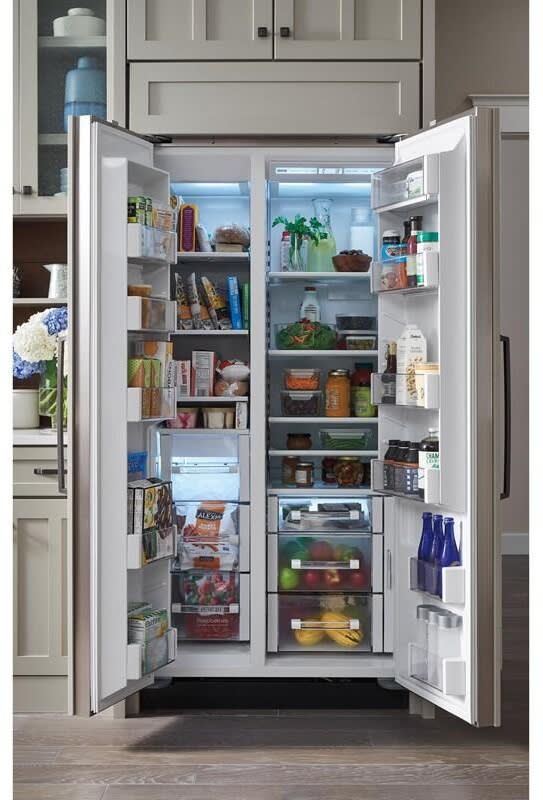 Sub-Zero BI36SO 36 Inch Counter Depth Built-In Side by Side Smart ...