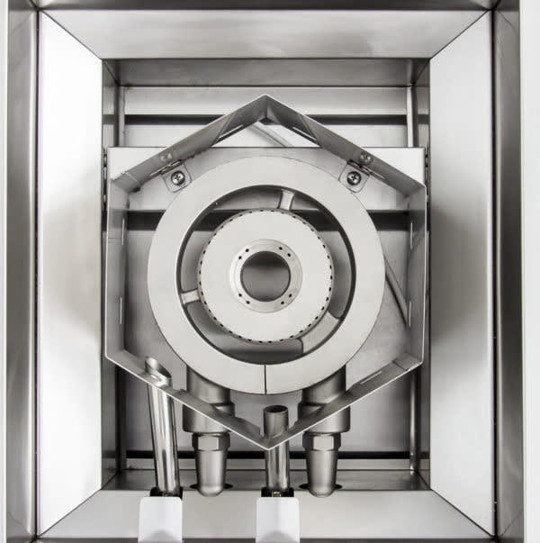 Blaze BLZPBLTELP 16 Inch Built-In Power Burner with 60000 BTUs, Simmer ...