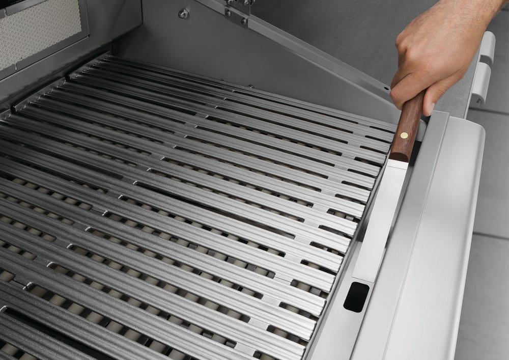 DCS BE148RCL 48 Inch Built-In Grill with Infrared Rotisserie, Charcoal ...