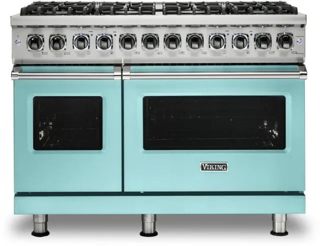 Viking VDR5488BBW 48 Inch Dual Fuel Range with TruConvec™ Convection ...