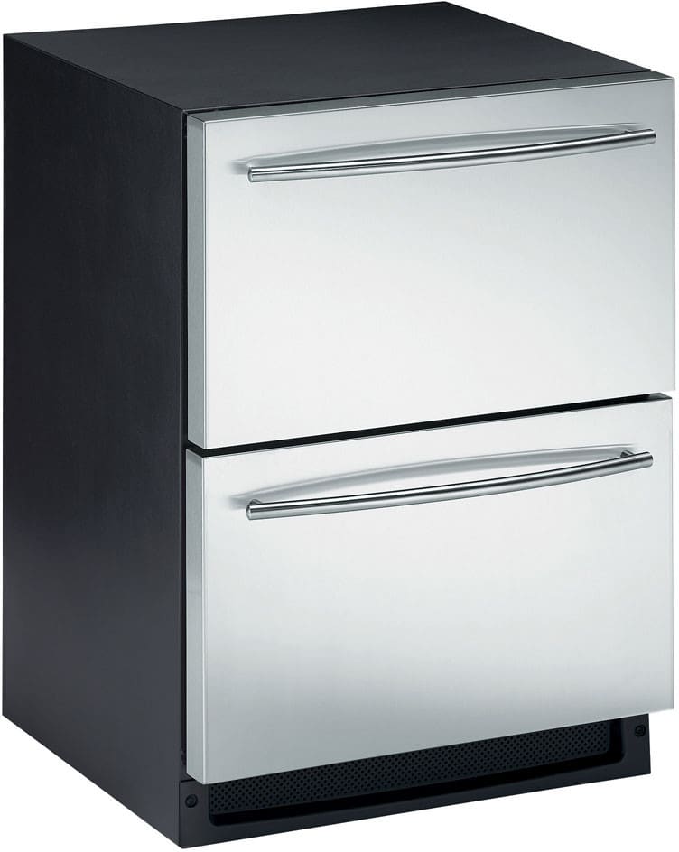 U-Line UC2275DWROL00 24 Inch Built-in Combo Ice Maker/Refrigerator ...