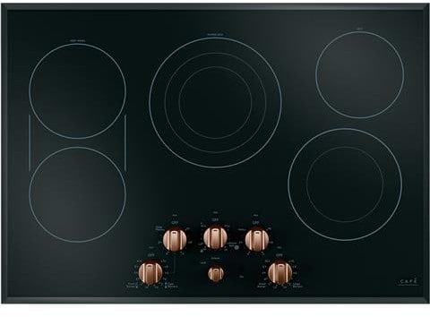 Cafe CEP70302MS1 30 Inch Smoothtop Electric Cooktop with 5 Radiant ...