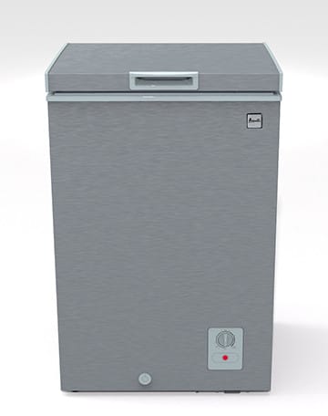 Avanti CF353M3S 22 Inch Freestanding Chest Compact Freezer with 3.5 cu ...