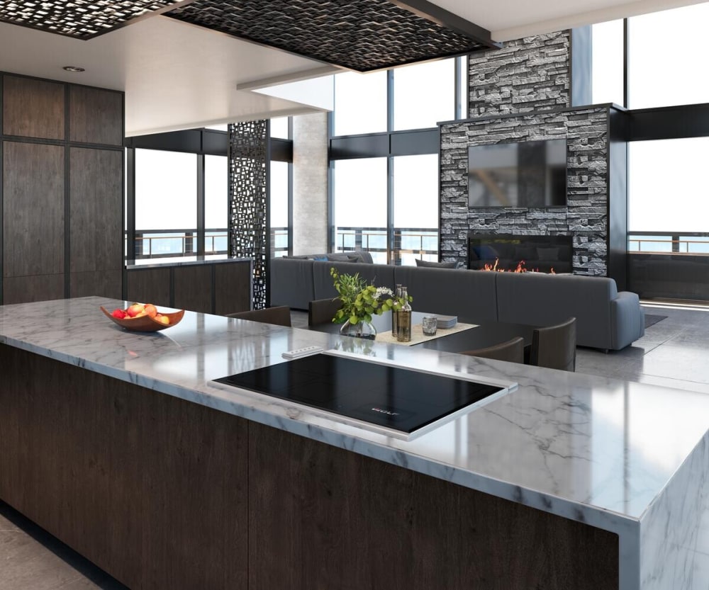 Wolf CI30460TS 30 Inch Induction Cooktop with 4 Cooking Zones, 17 Power ...