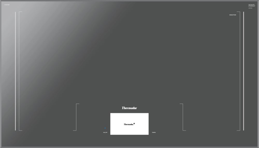 Thermador CIT36YWBB 36 Inch Induction Smart Cooktop with 1 Element ...