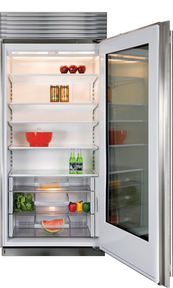 Sub-Zero CL3650RGSPR 36 Inch Built-In Smart Column Refrigerator with 22 ...
