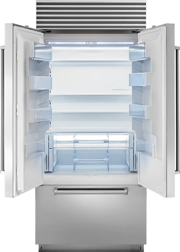 Sub-Zero CL3650UFDIDO 36 Inch Built-In French Door Smart Refrigerator ...