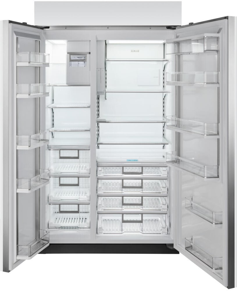 Sub-Zero CL4850SIDSP 48 Inch Built-In Side-by-Side Smart Refrigerator ...