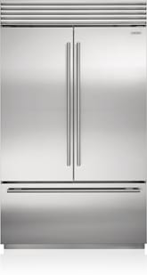 Sub-Zero CL4850UFDSP 48 Inch Built-In French Door Smart Refrigerator with 28.9 cu. ft. Total ...