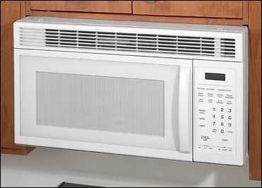 Magic Chef CMV1000BDW 1.1 Cu.ft. Over the Range Microwave Oven with Vent