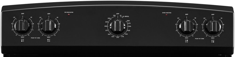 Amana ACR4203MNB 30 Inch Freestanding Electric Range with 4 Coil ...