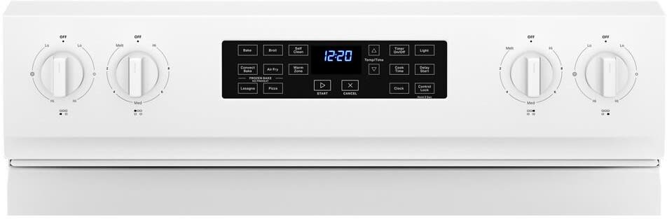 Whirlpool WFE550S0LW 30 Inch Freestanding Electric Range with 5 ...