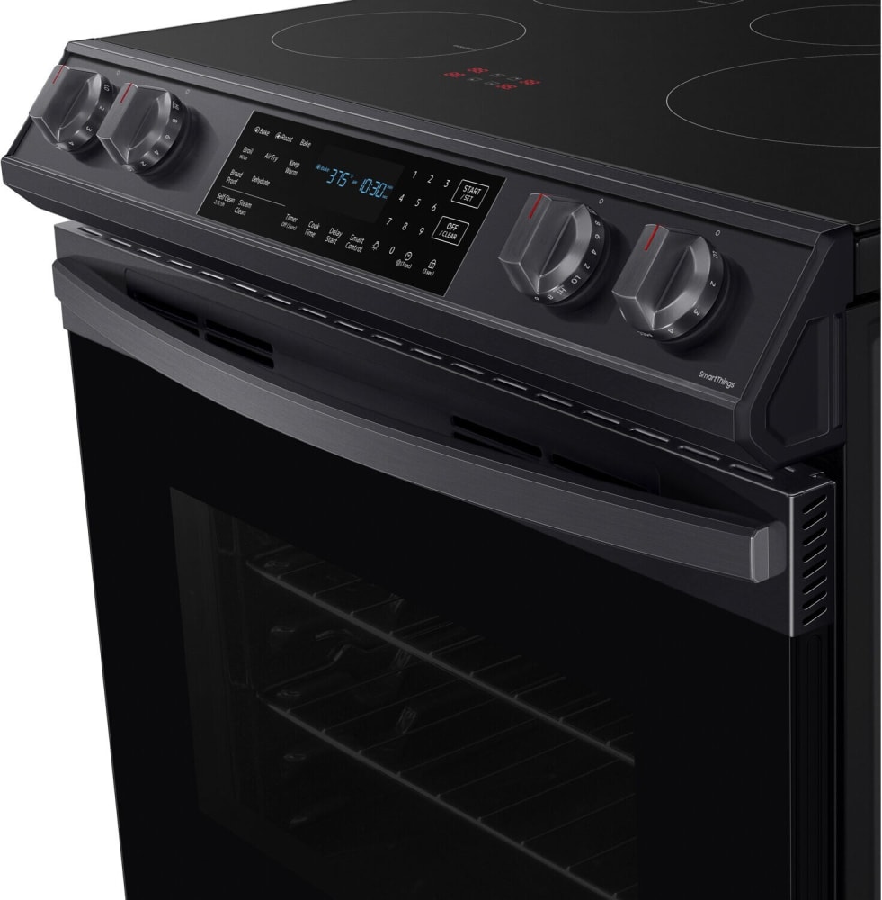 Samsung NE63B8611SG 30 Inch Slide-In Induction Smart Range with 4 ...