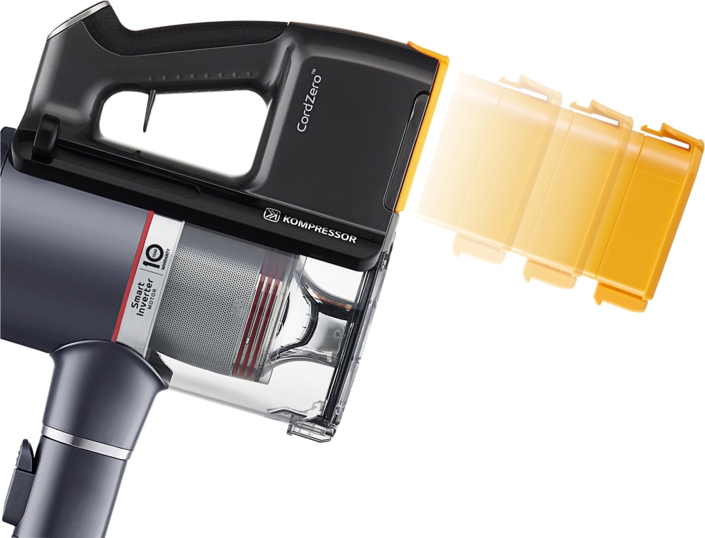 LG A927KGMS A9 CordZero™ Kompressor Stick Vacuum with 5-Step Filtration ...