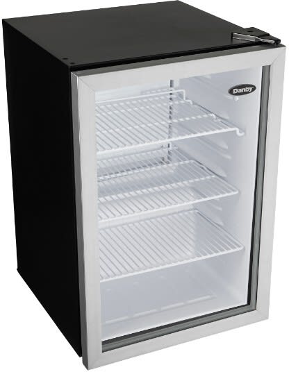 Danby DAG026A1BDB 18 Inch Compact Refrigerator with 2.6 Cu. Ft ...
