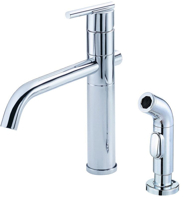 Danze® D400058 Single Handle Kitchen Faucet with 9 Inch Reach, Side ...