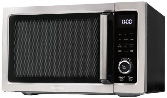 Danby DDMW1061BSS6 21 Inch Microwave with 1.0 Cu. Ft. Capacity, 10 ...