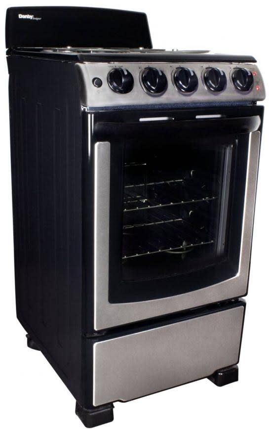 Danby DER202BSS 20 Inch Freestanding Electric Range with 4 Coil ...