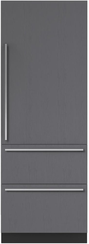 Sub-Zero DET3050CIIDR 30 Inch Panel Ready Built-In Bottom Mount Smart ...