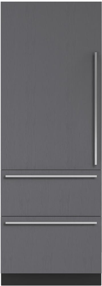 Sub-Zero DET3050RL 30 Inch Panel Ready Built-In All Smart Refrigerator with 16.4 cu. ft ...