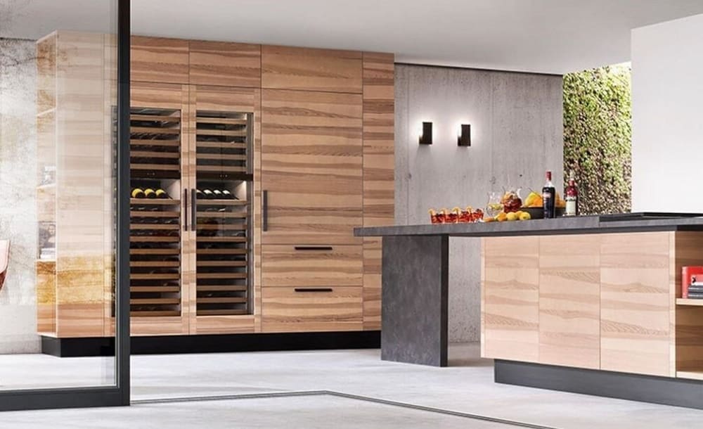 Sub-Zero DET3650RR 36 Inch Panel Ready Built-In Counter-Depth Over-And-Under Smart Bottom Mount ...