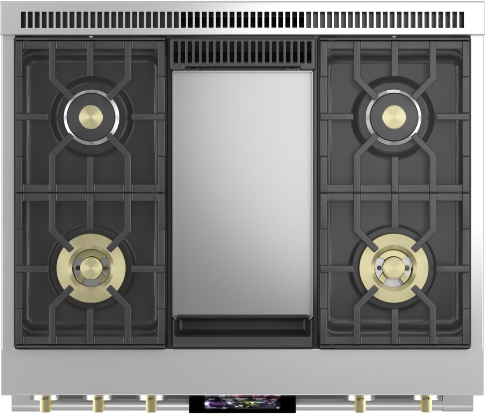 Monogram ZDP364NDTSS 36 Inch Freestanding Professional Dual Fuel Smart ...