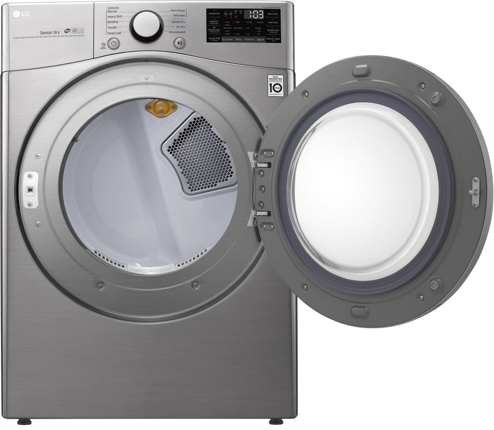LG LGWADREV34603 Stacked Washer & Dryer Set with Front Load Washer and ...