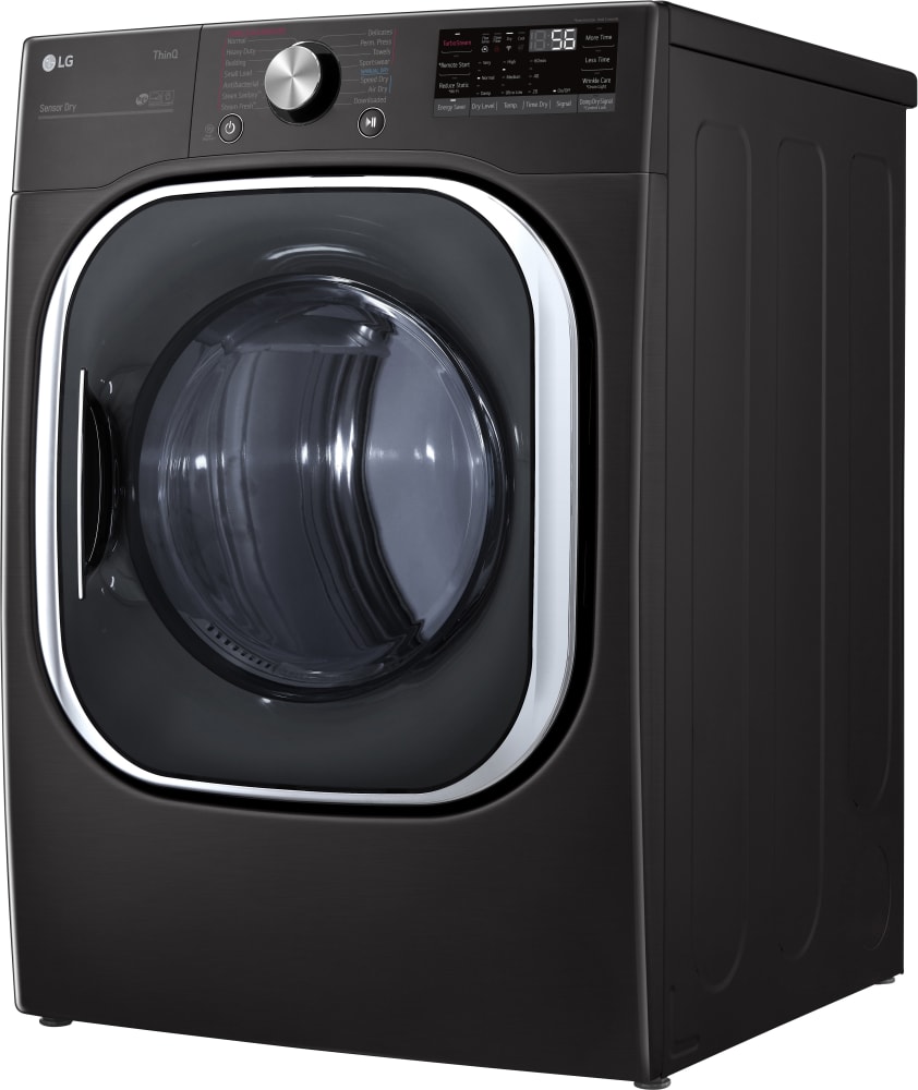 LG LGWADRGB45004 Stacked Washer & Dryer Set with Front Load Washer and ...