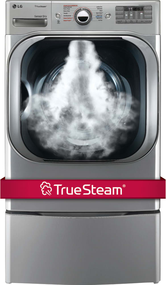 LG DLGX8101V 29 Inch Gas Dryer with 9.0 cu. ft. Capacity, TrueSteam ...