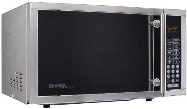 Danby DMW749SS 0.7 cu. ft. Countertop Microwave Oven with 700 Watts, 10 ...