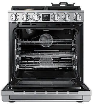 Dacor DOP30T940DS 30 Inch Freestanding Dual Fuel Smart Range with 4 ...